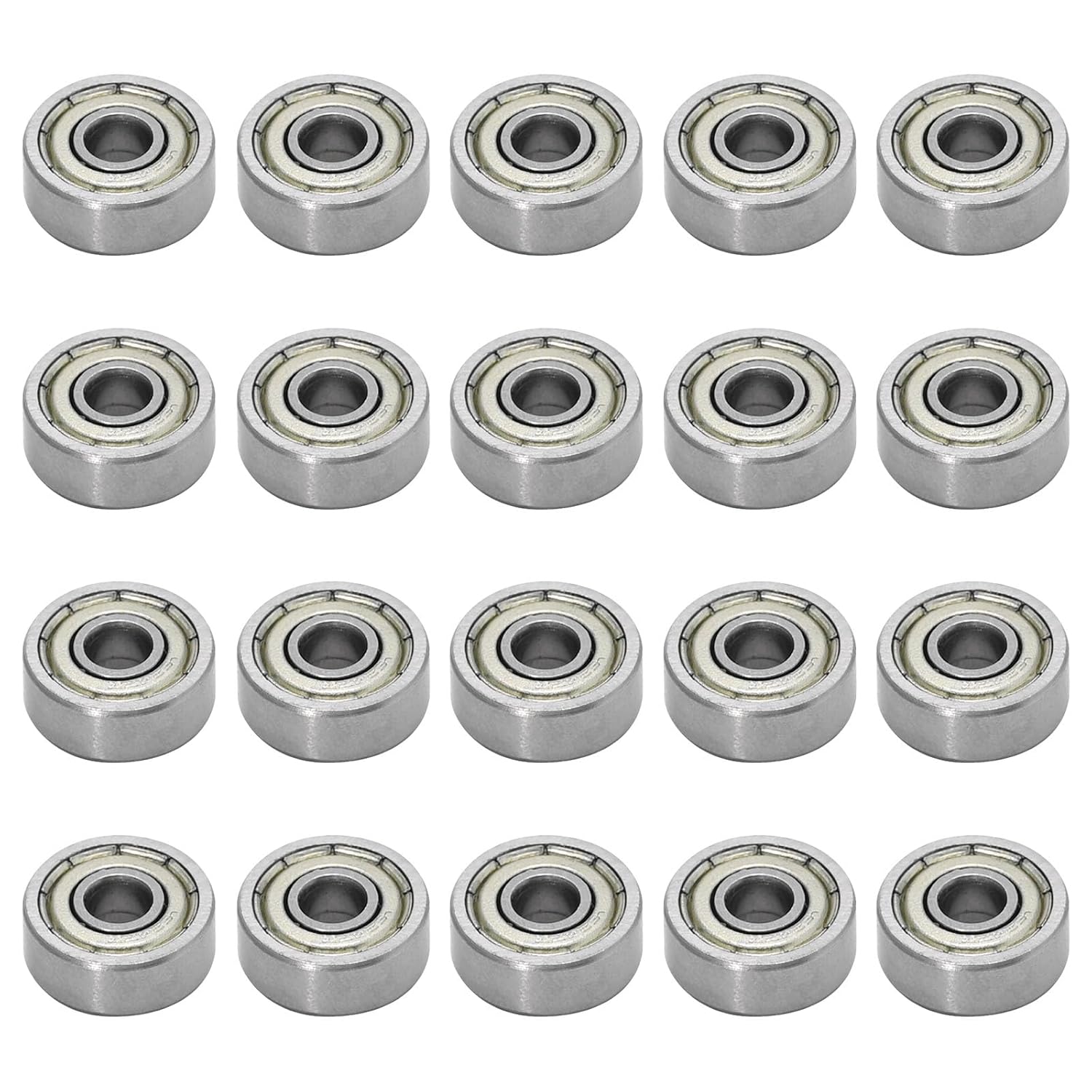 624ZZ Ball Bearing Double Shielded Deep Groove Bearings 624-2Z 80024 ...