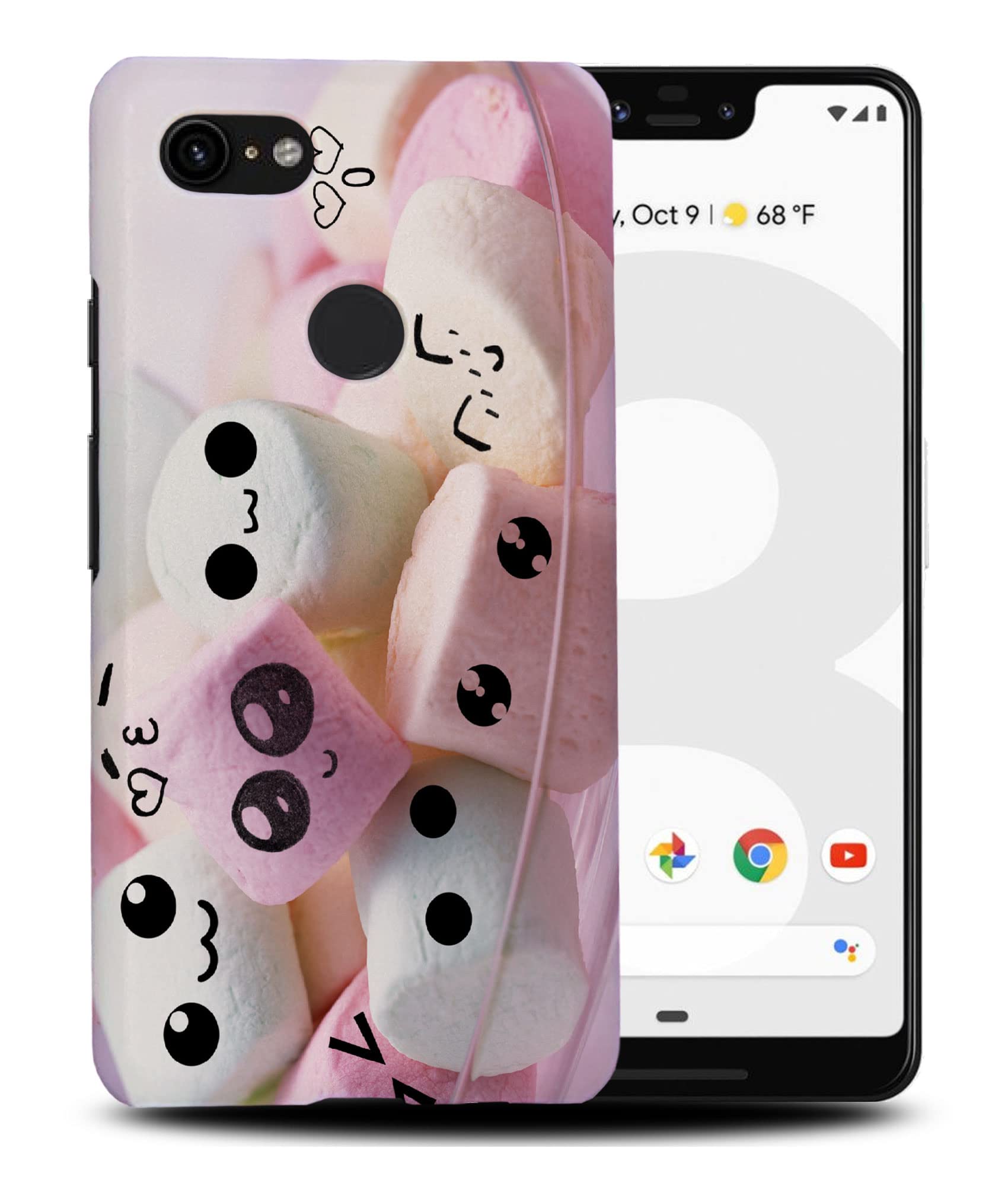Cute Marshmallows With Faces Cover Photo