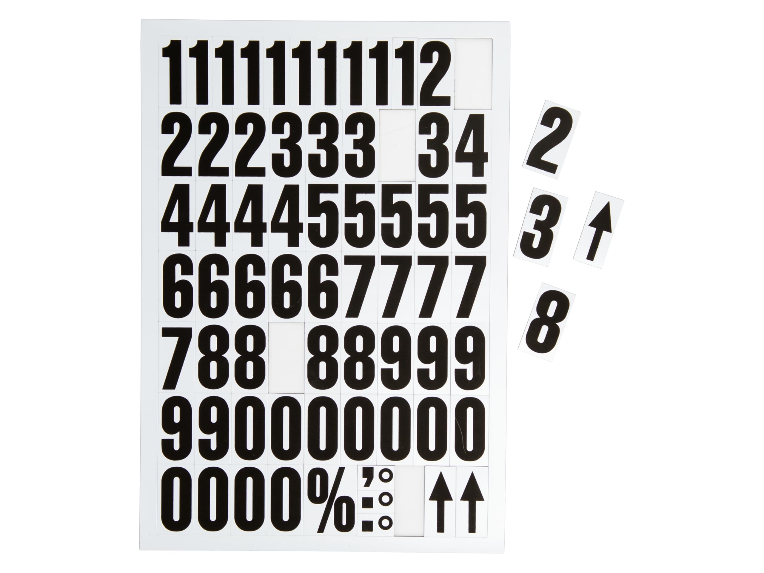 Magnetic Letter and Number Sets, 43mm Tall A-Z and 0-9 Magnetic Letters ...