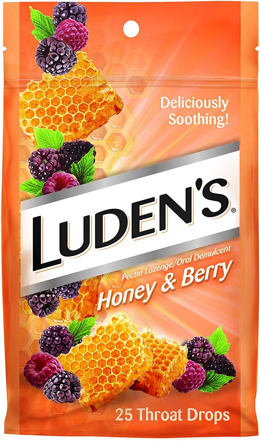 Amazon.com: Luden's Soothing Throat Drops, Green Apple, 25 ct (Pack of 1)