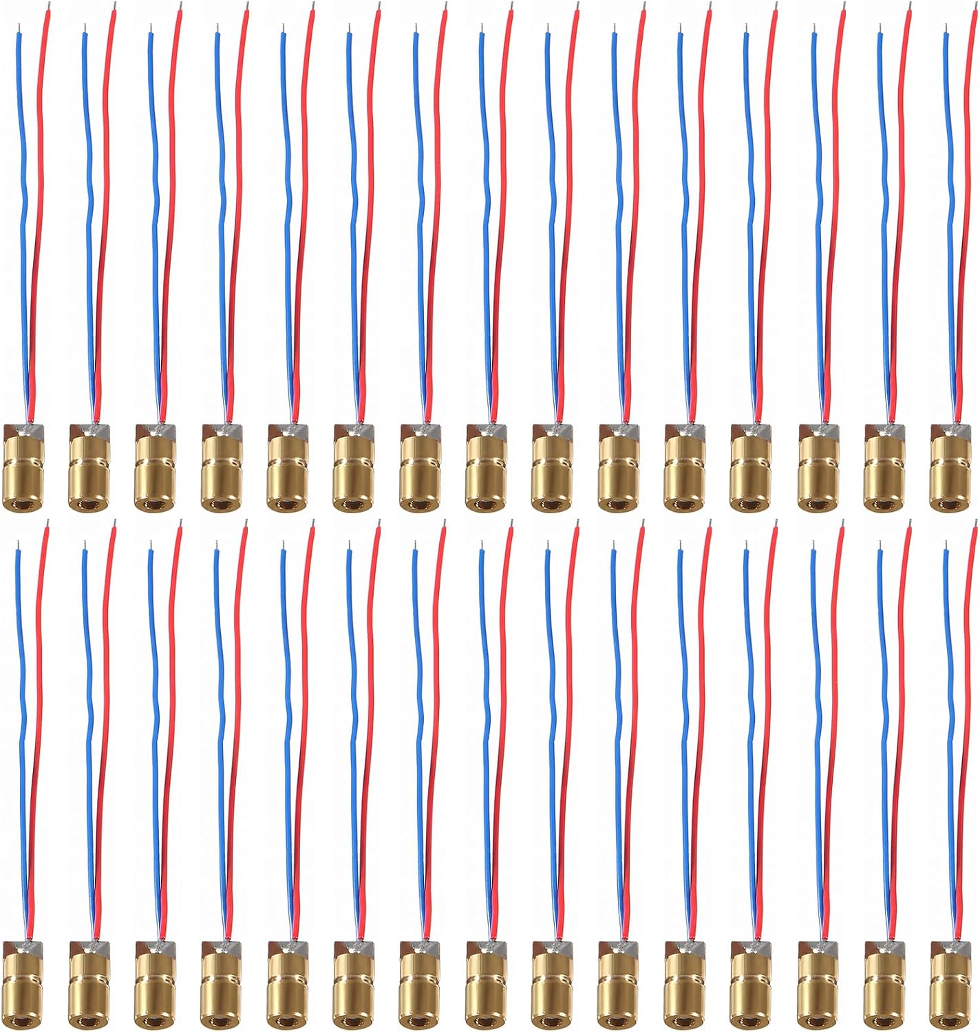 Amazon.com: hiBCTR 30 Packs Red Dot Laser Diode Module 10-Pack, 5V 5mW ...