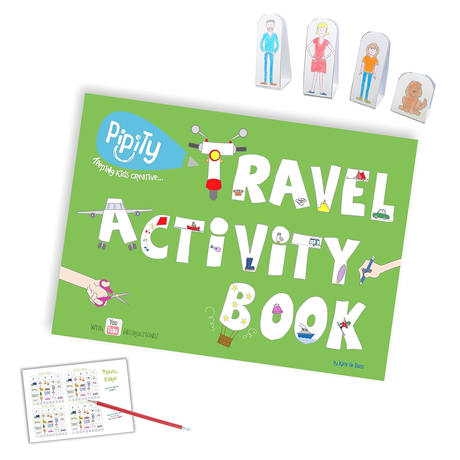 Title: Pipity Travel Activity Book – Games, Puzzles, Riddles, Crafts ...