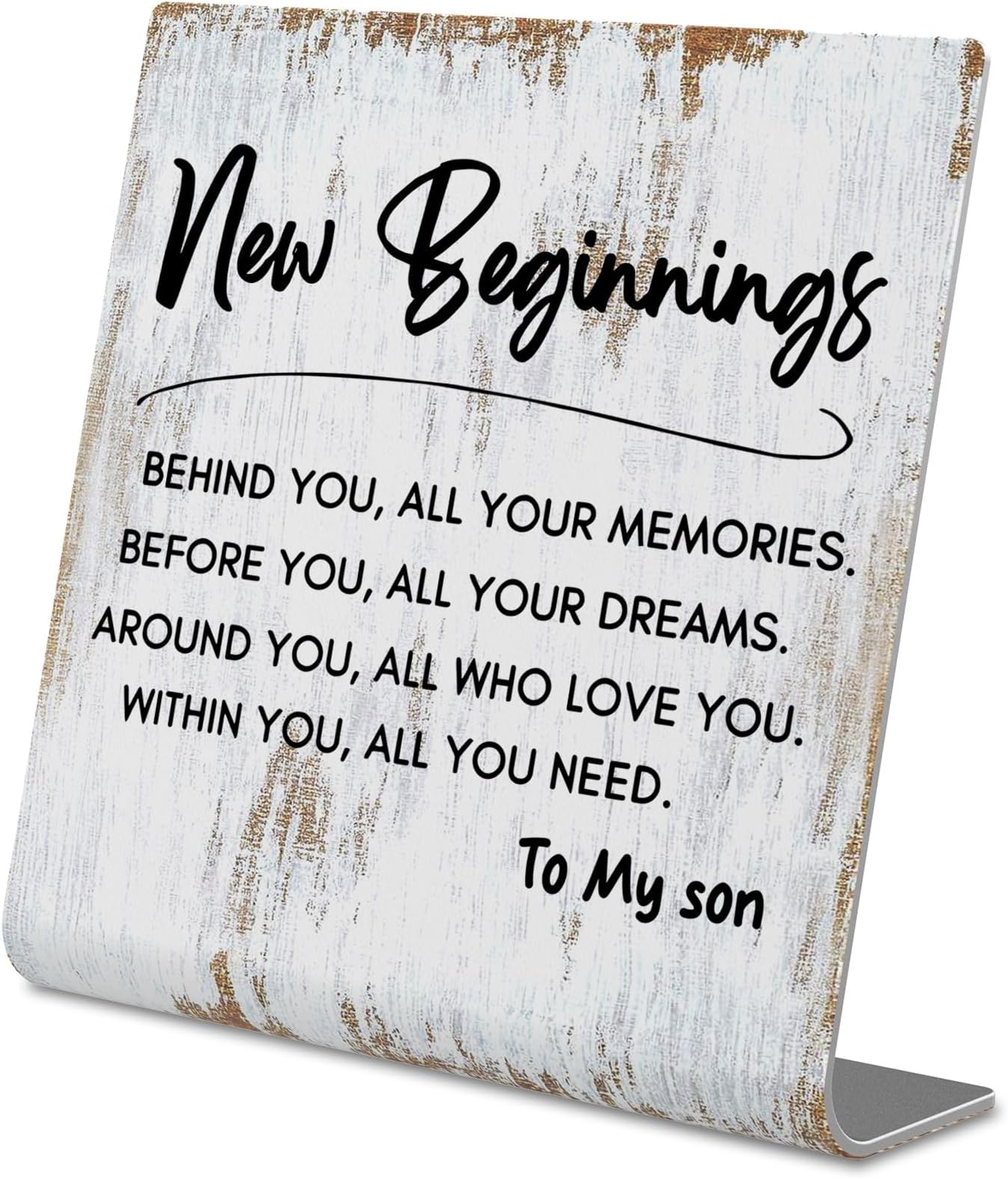 Amazon.com: TRCENDE New Beginnings New Job Gift For Coworker, New Start ...