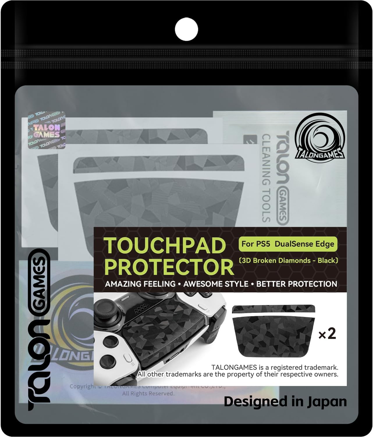 Ps5 Edge Pro Skins Touchpad Protector PS5 Dualsense/Edge Enhanced ...