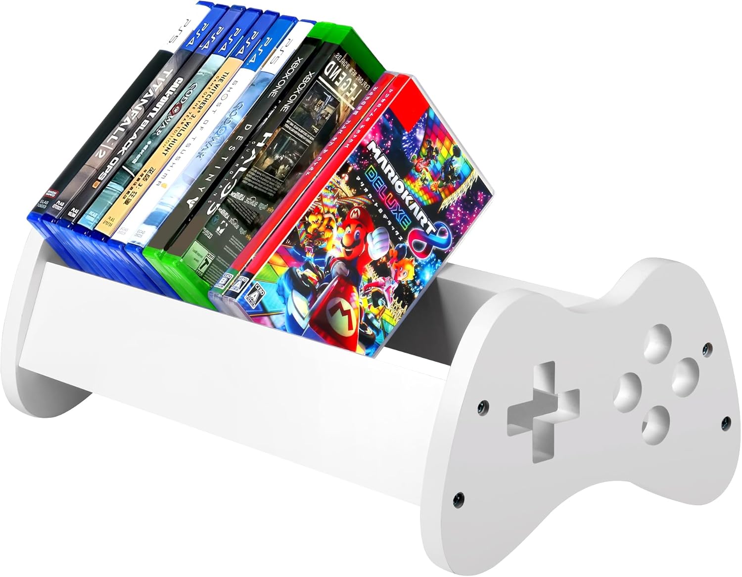 Amazon.com: Alyoen Video Game Storage, Organizer Stand Fits up to 32 ...