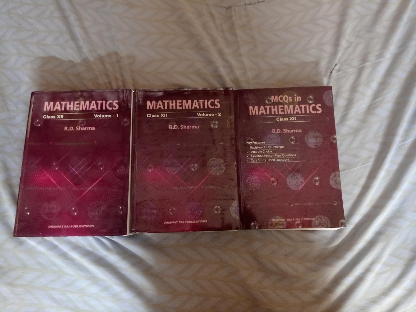 Mathematics class 12th Vol. 1, Vol. 2, and MCQ - by R.D. Sharma (2024 ...