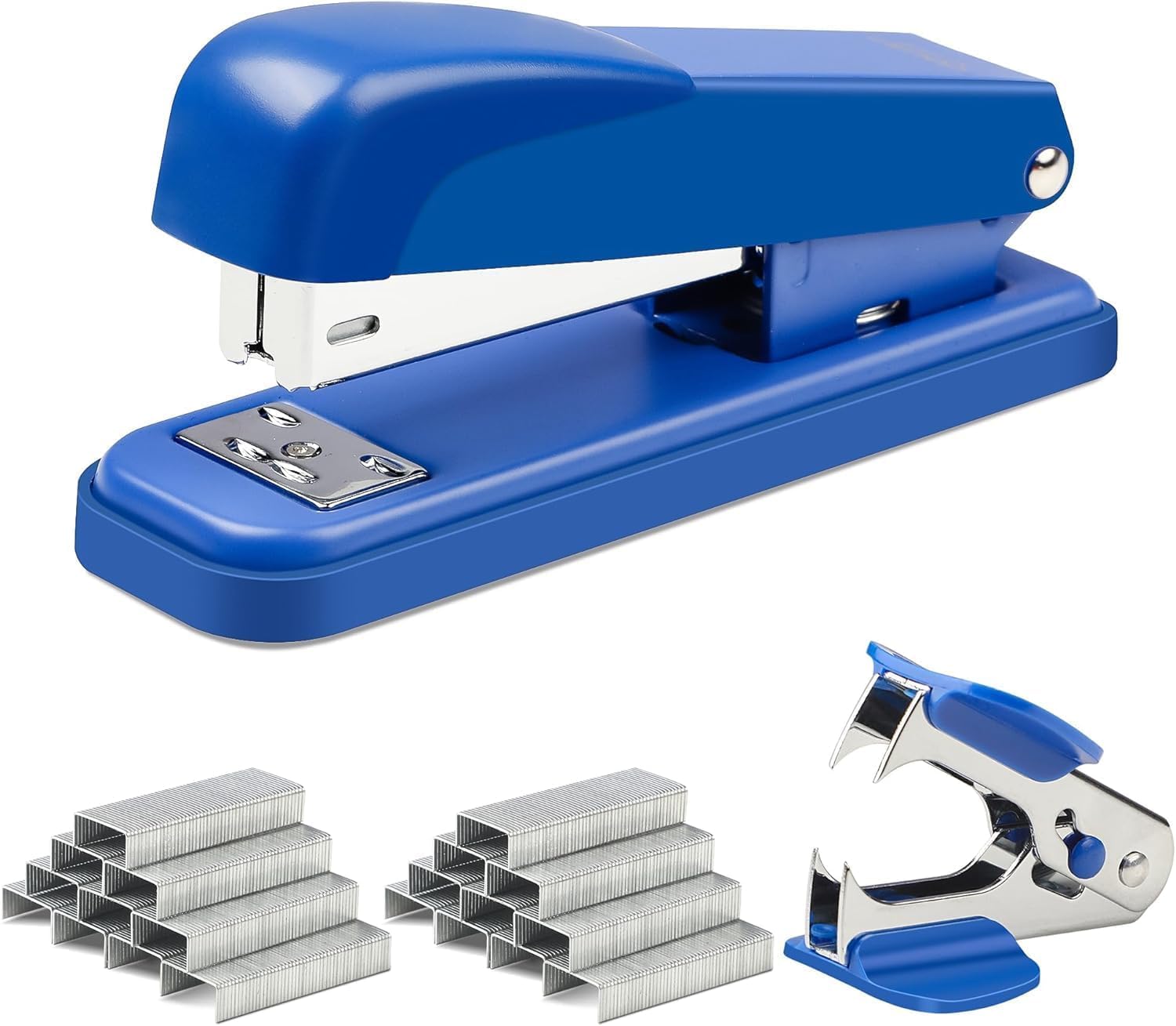 Amazon.com : deli Stapler Set with 2000 Staples and Staple Remover, 25 ...
