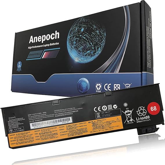 Amazon.com: Anepoch 45N1126 45N1127 68 Laptop Battery Replacement for ...