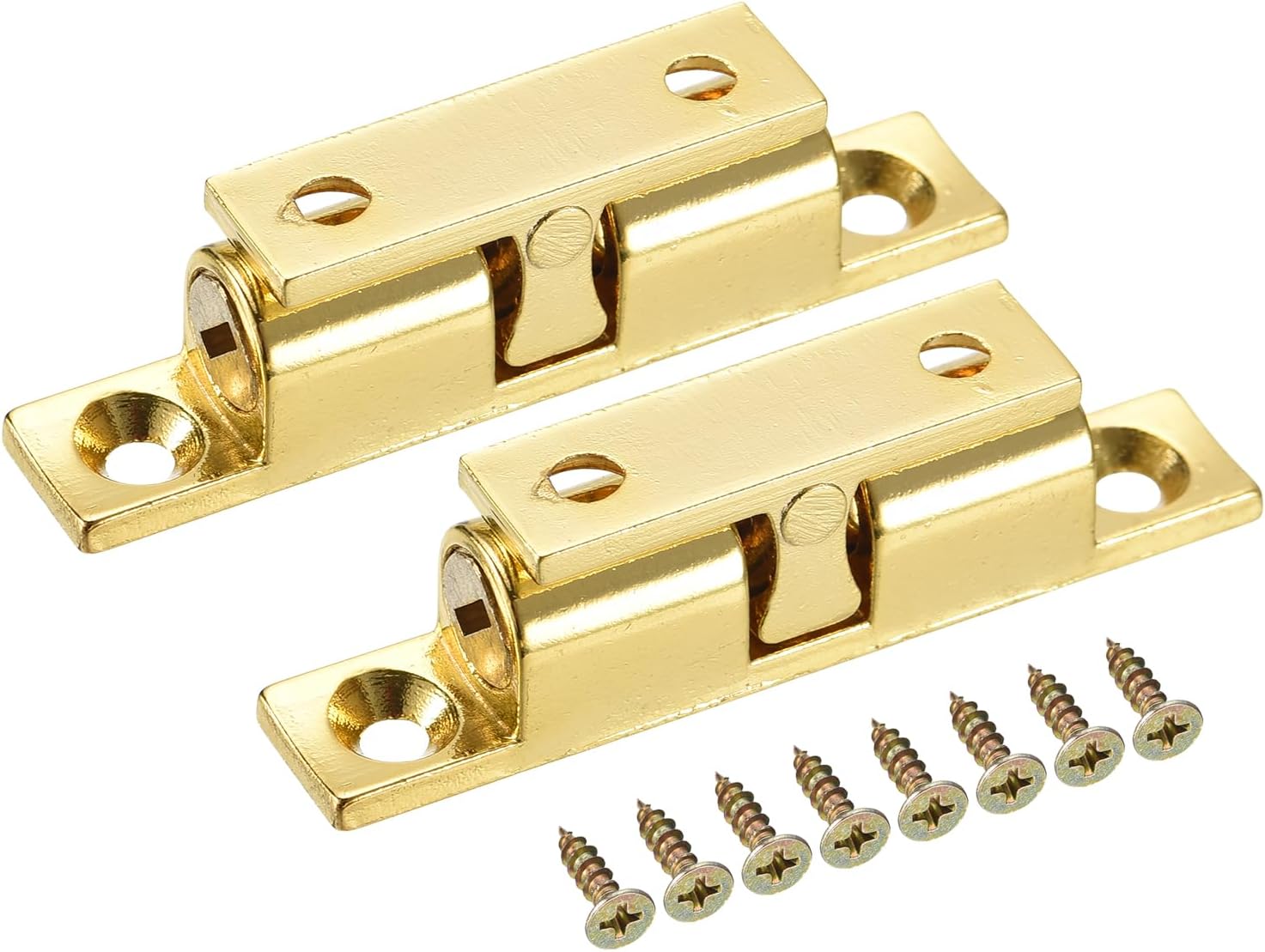 uxcell 2Pcs 2.30" Double Ball Tension Roller Catch Zinc Alloy Tension ...