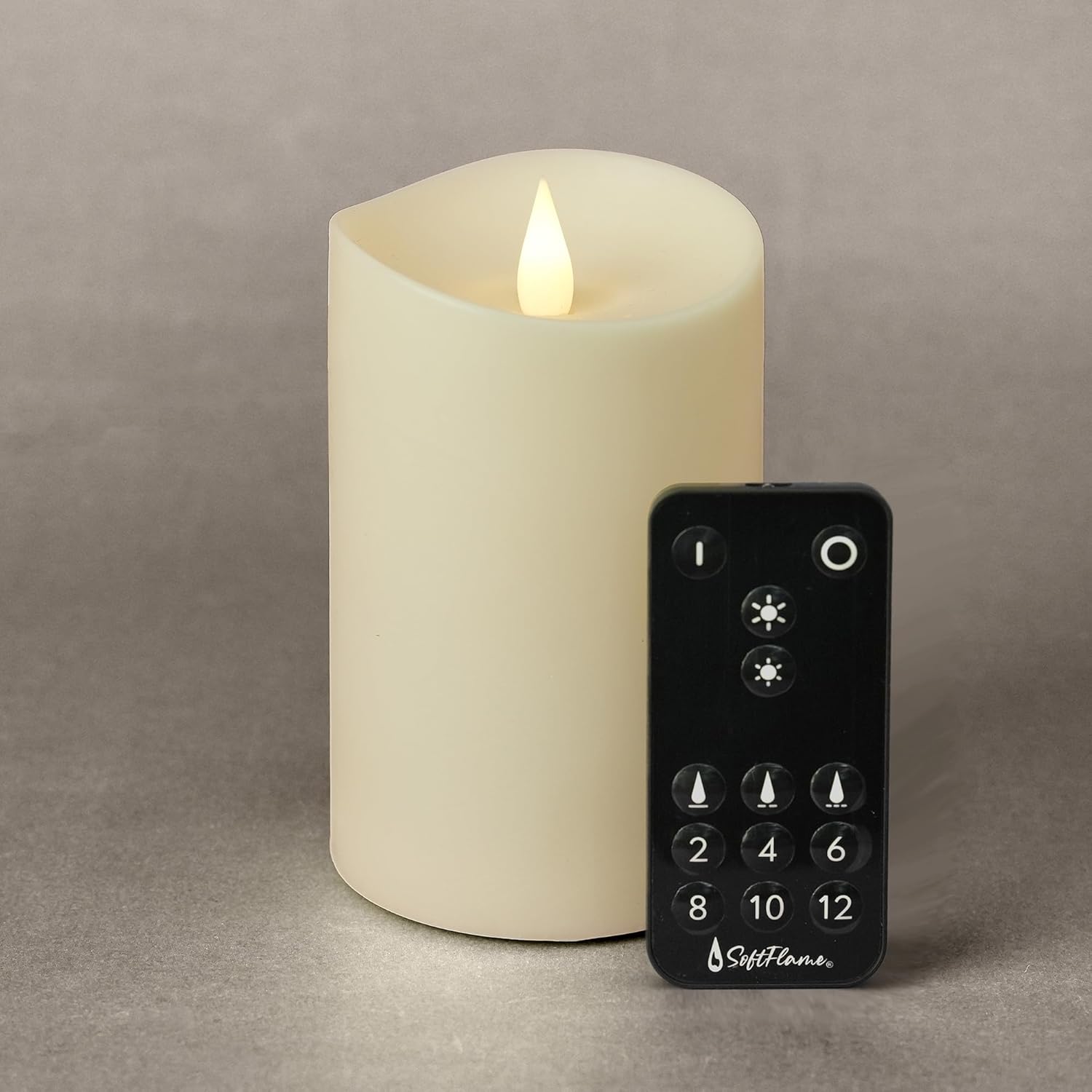 Amazon.com: Softflame Flameless LED Candles with Remote Control, 3"x 5 ...