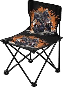 Amazon.com: Portable Camping Folding Chairs Foldable Chair Small ...