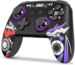 IINE Switch Controller,Wireless Pro Controller for Nintendo Switch with Amiibo/Wake Up/Turbo ...