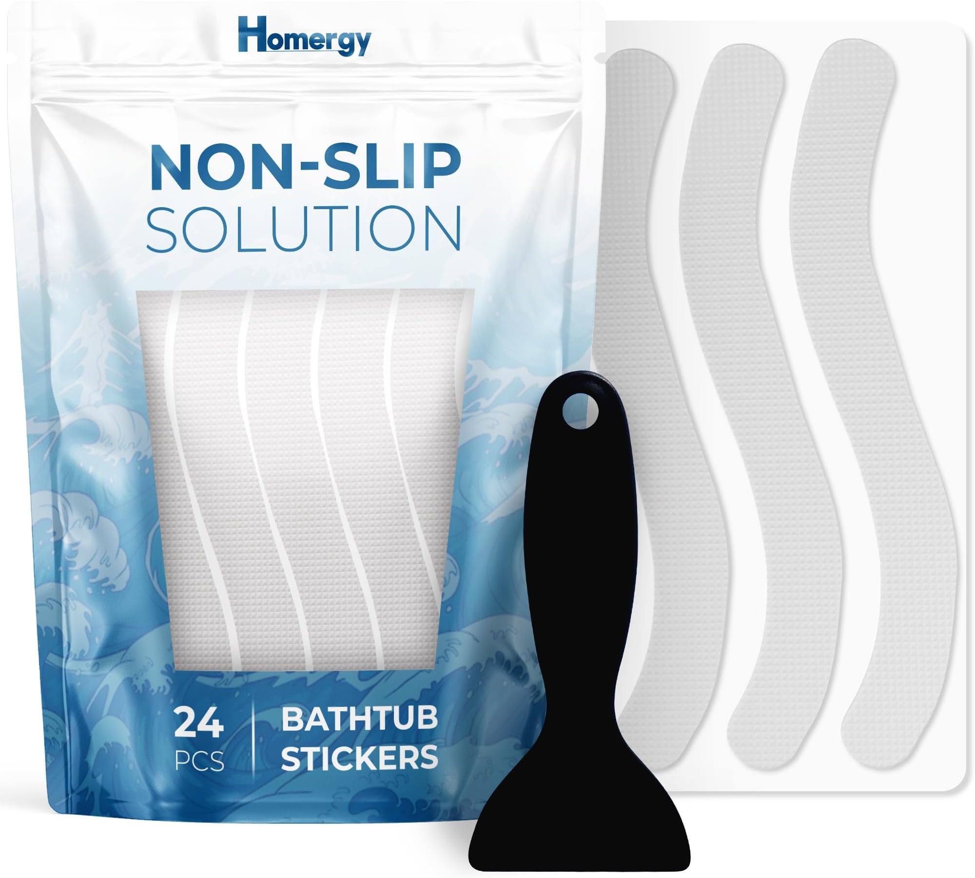 Amazon.com: 36 PCS Bathtub Non Slip Stickers, Anti Slip Shower Stickers ...