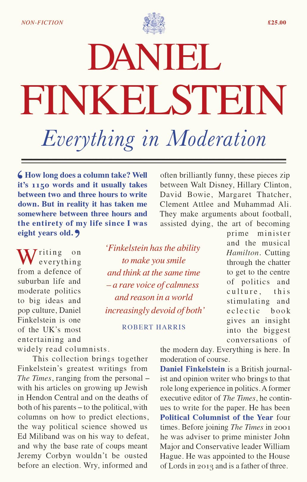 Everything in Moderation: The must-read collection of Daniel ...