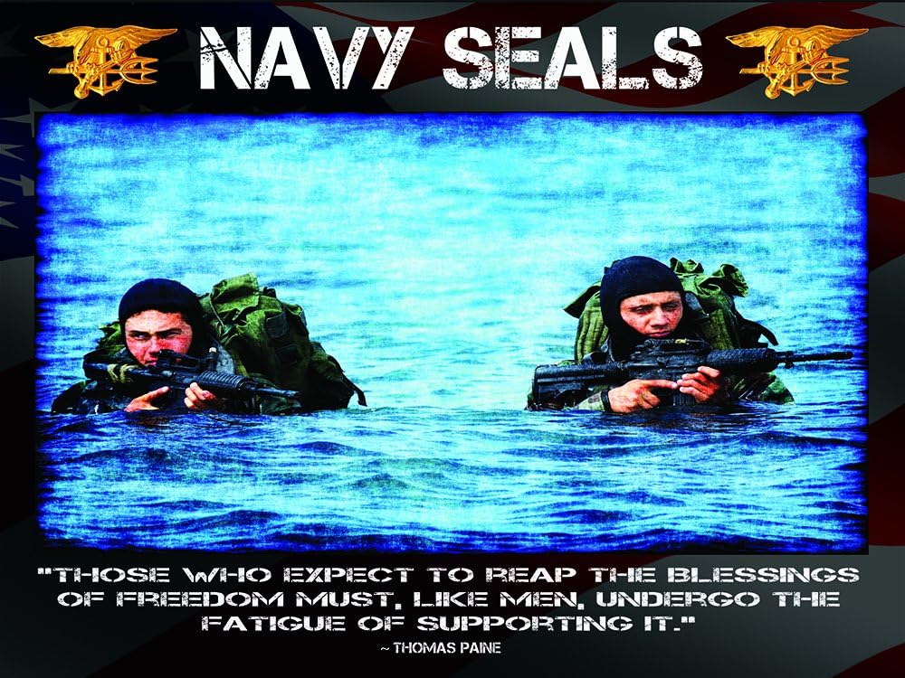 Amazon.com: Navy Seals Poster Us Navy Seals Navy Seal Special ...