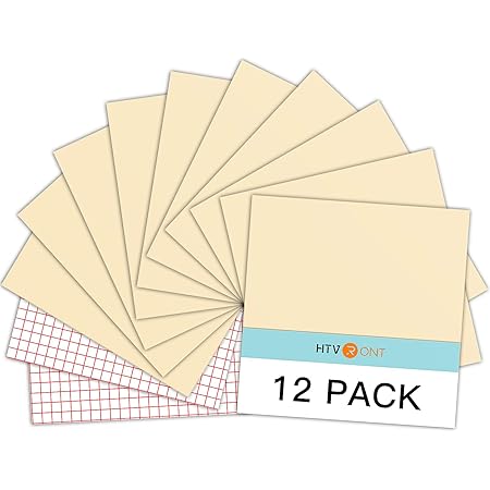 Amazon.com: HTVRONT Cream Permanent Vinyl, Cream Vinyl for Cricut - 12 ...