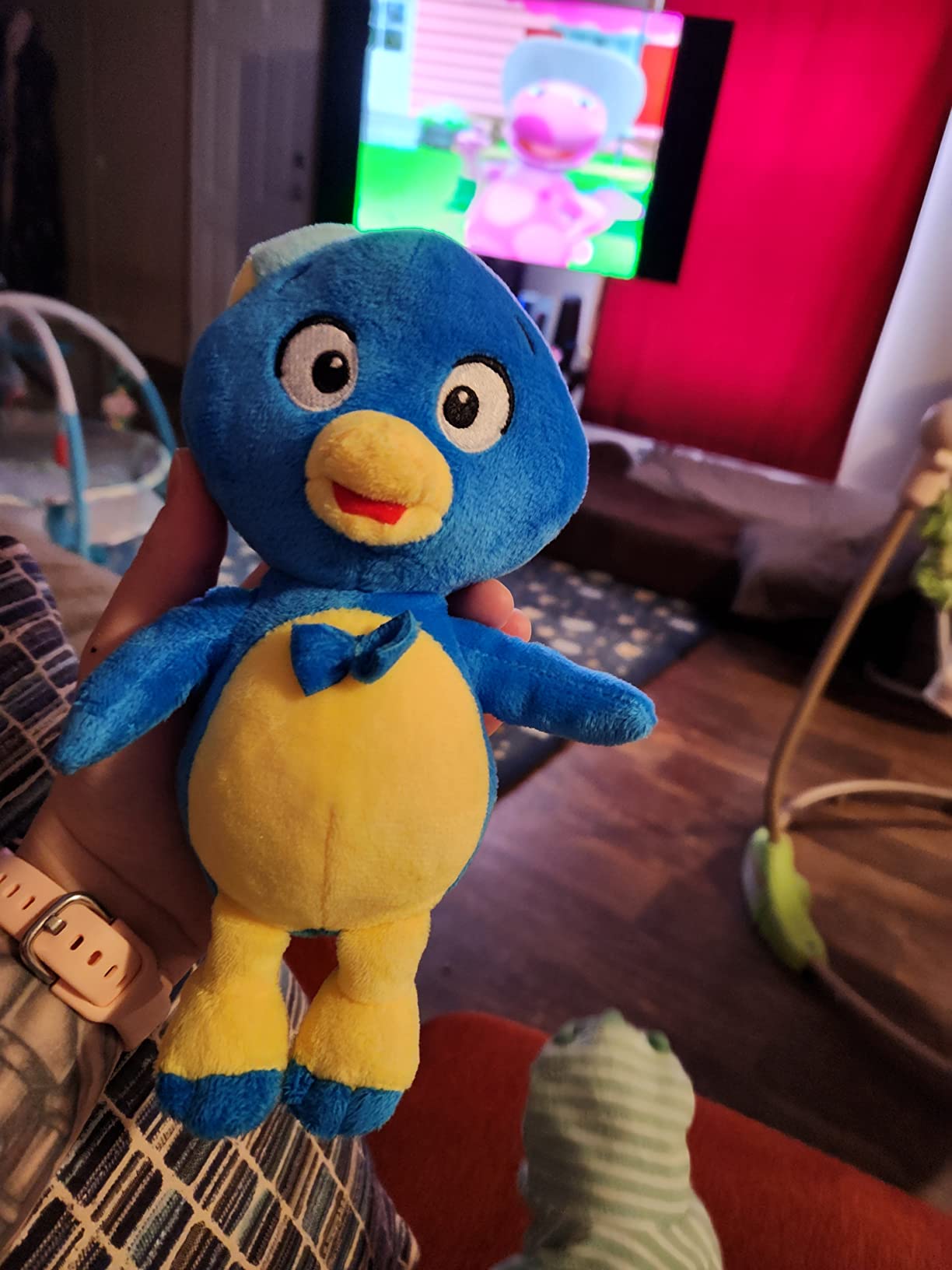 Amazon.com: Backyardigans Bean Plush, Pablo, Kids Toys for Ages 3 Up by ...