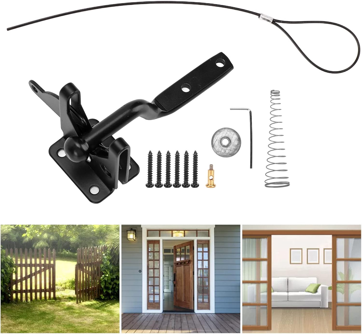 Fence Lock Gate Latch,Garden Fencing Lock,Fence Door Latch,Self Locking ...