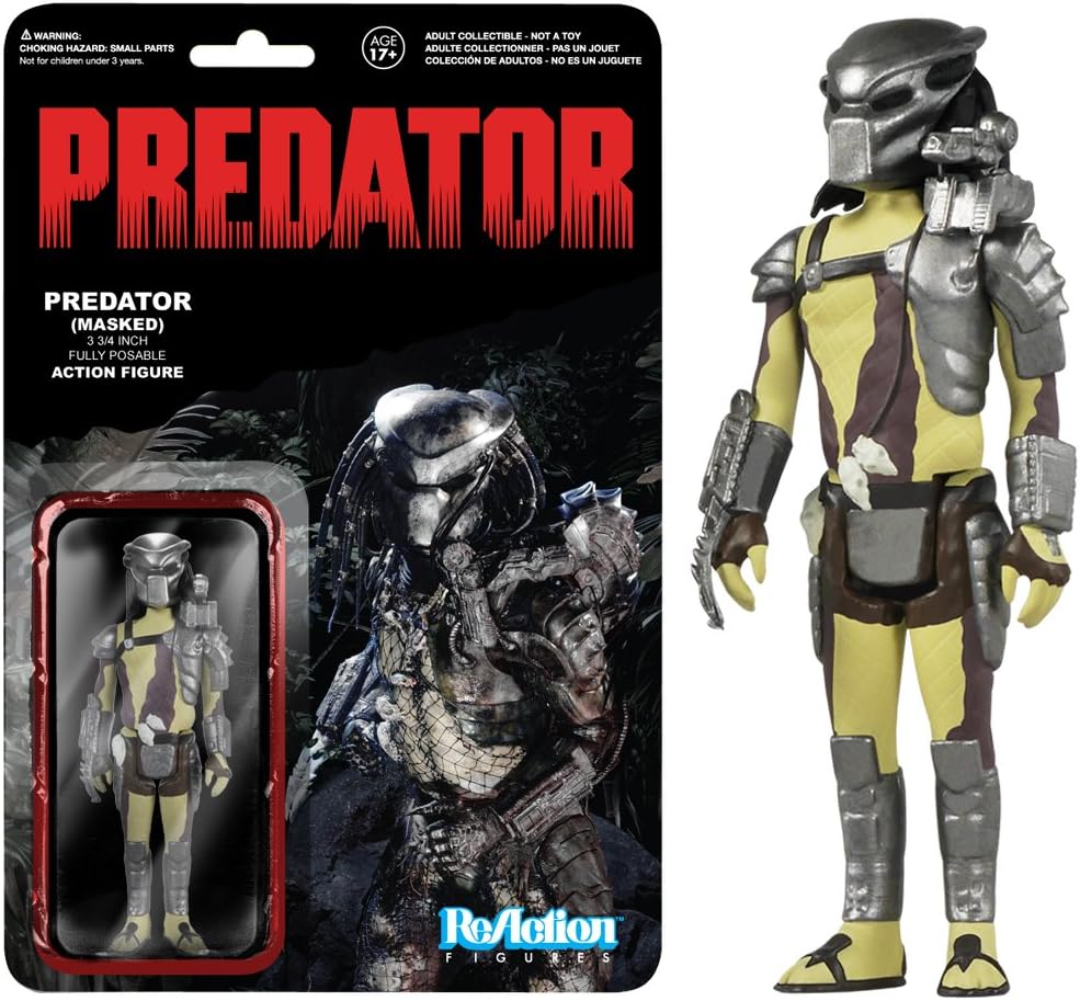 Masked Predator (Predator) Funko ReAction Figure 3 3/4 Inch : Amazon.co ...