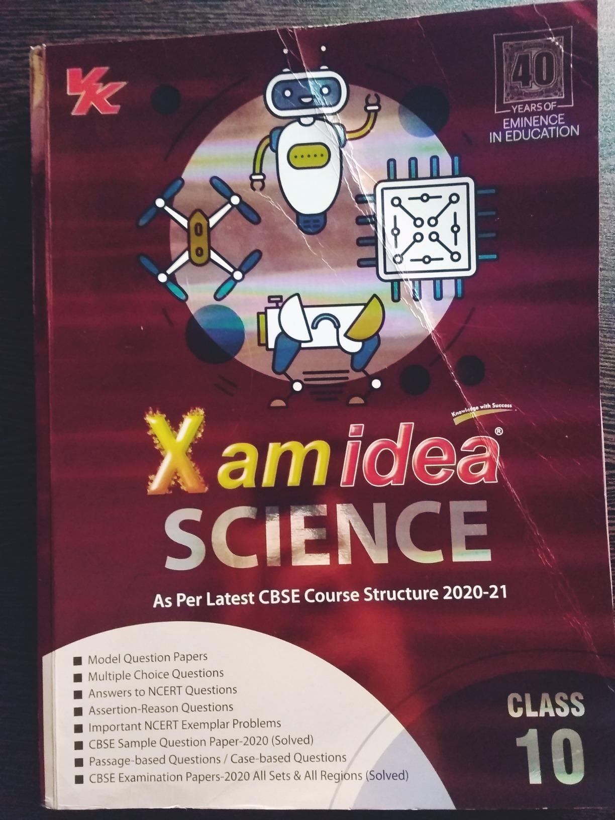 Xam idea Science Book Class 10 | CBSE Board | Chapterwise Question Bank ...