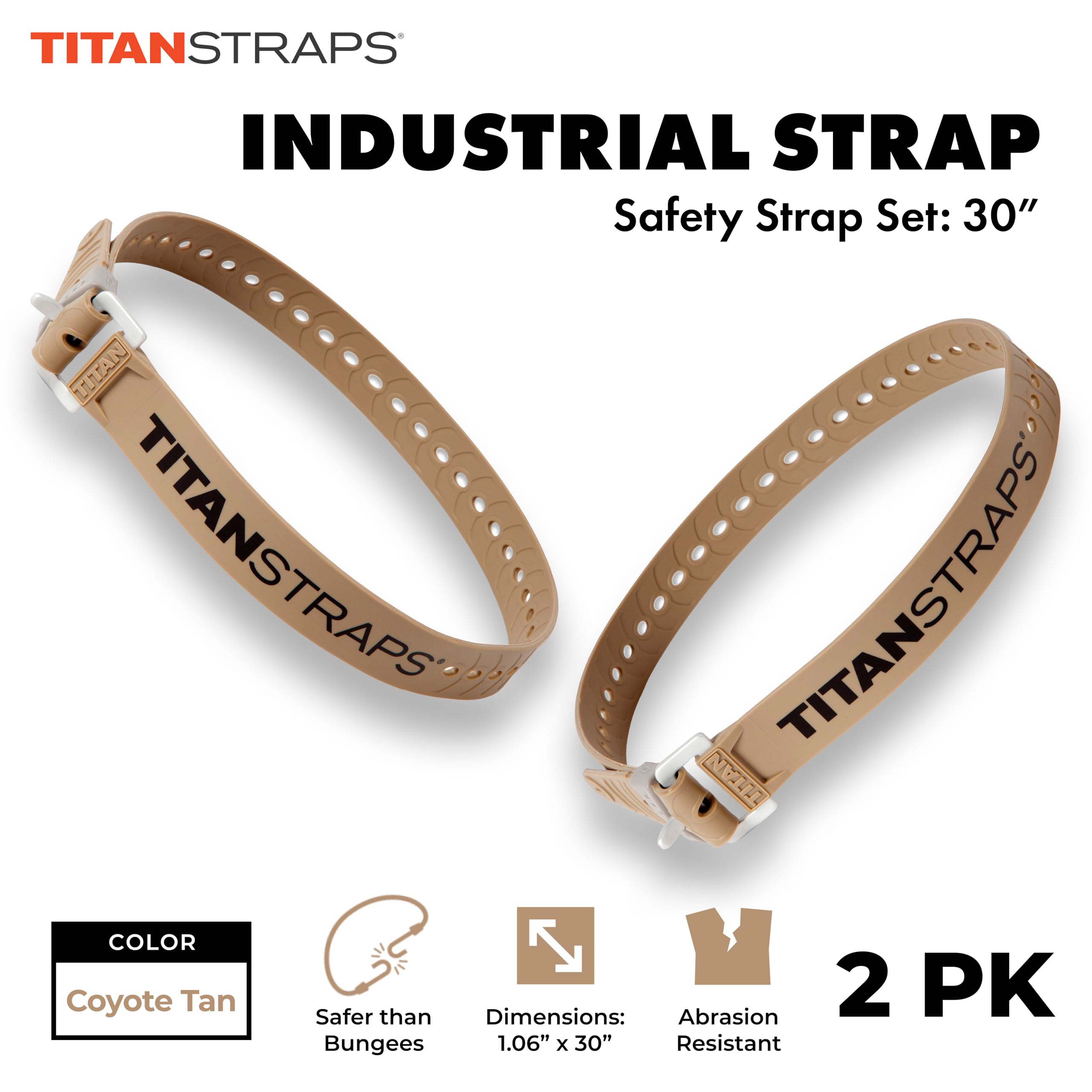 Snapklik.com : Titan Industrial Straps Safety Strap Set To Secure Splits