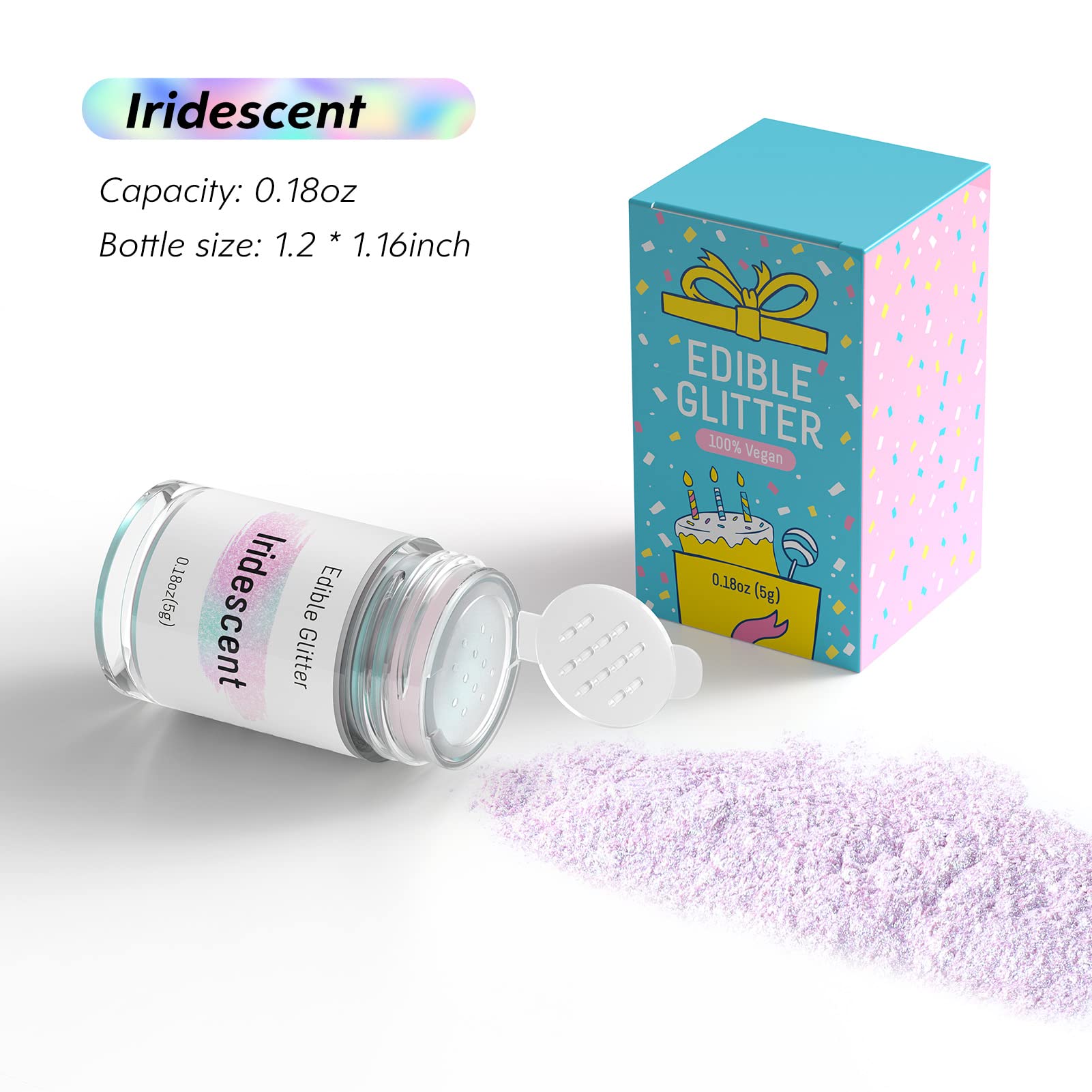 Walmart Pink Edible Glitter