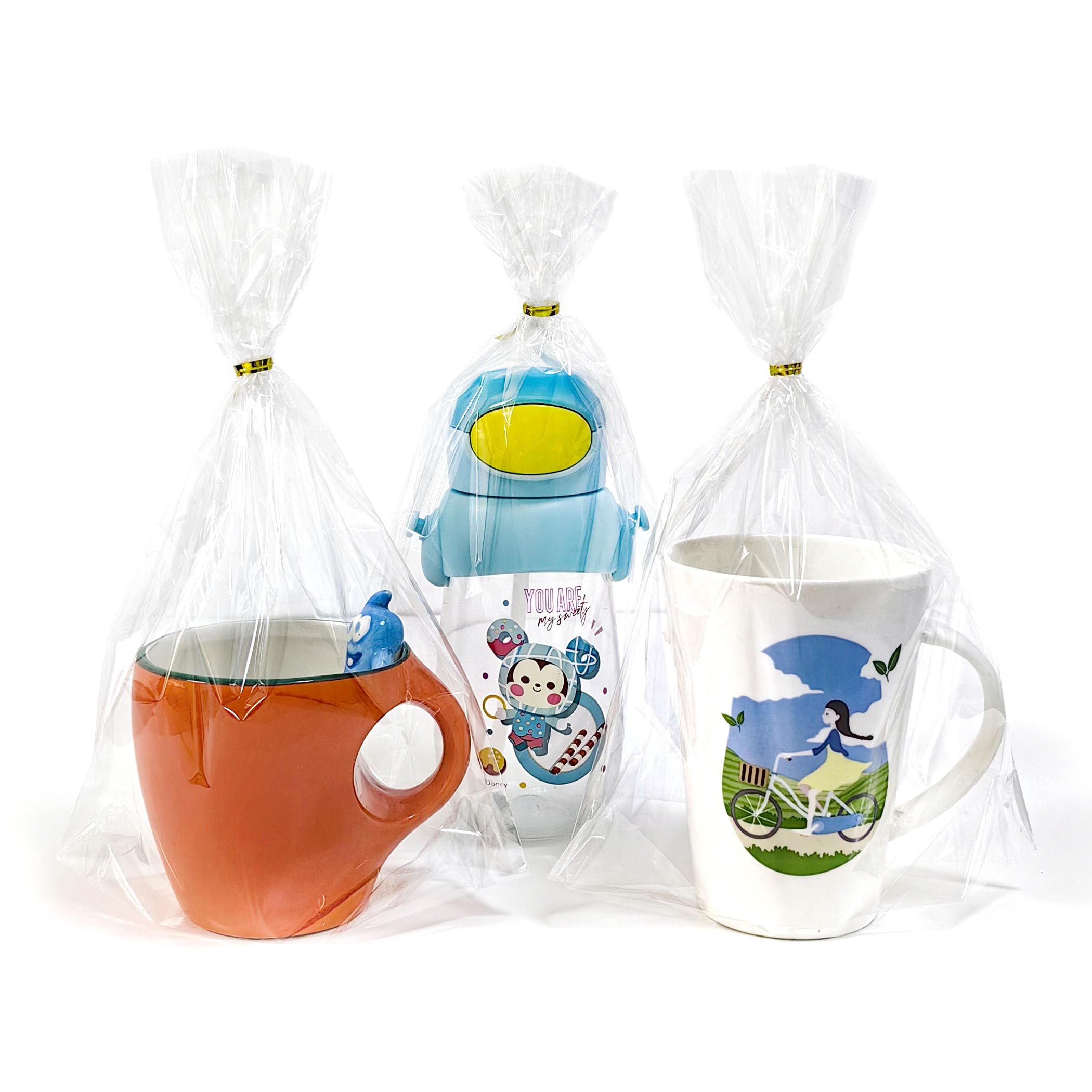 Amazon.com: Bottom Gusset Cellophane Gift Bags: 50 Pcs 8" x 11" Clear ...