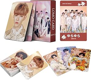 Amazon.com: FOURBOM ZB1 Photocards 55Pcs ZEROBASEONE Photocard ZB1 ゆらゆら ...