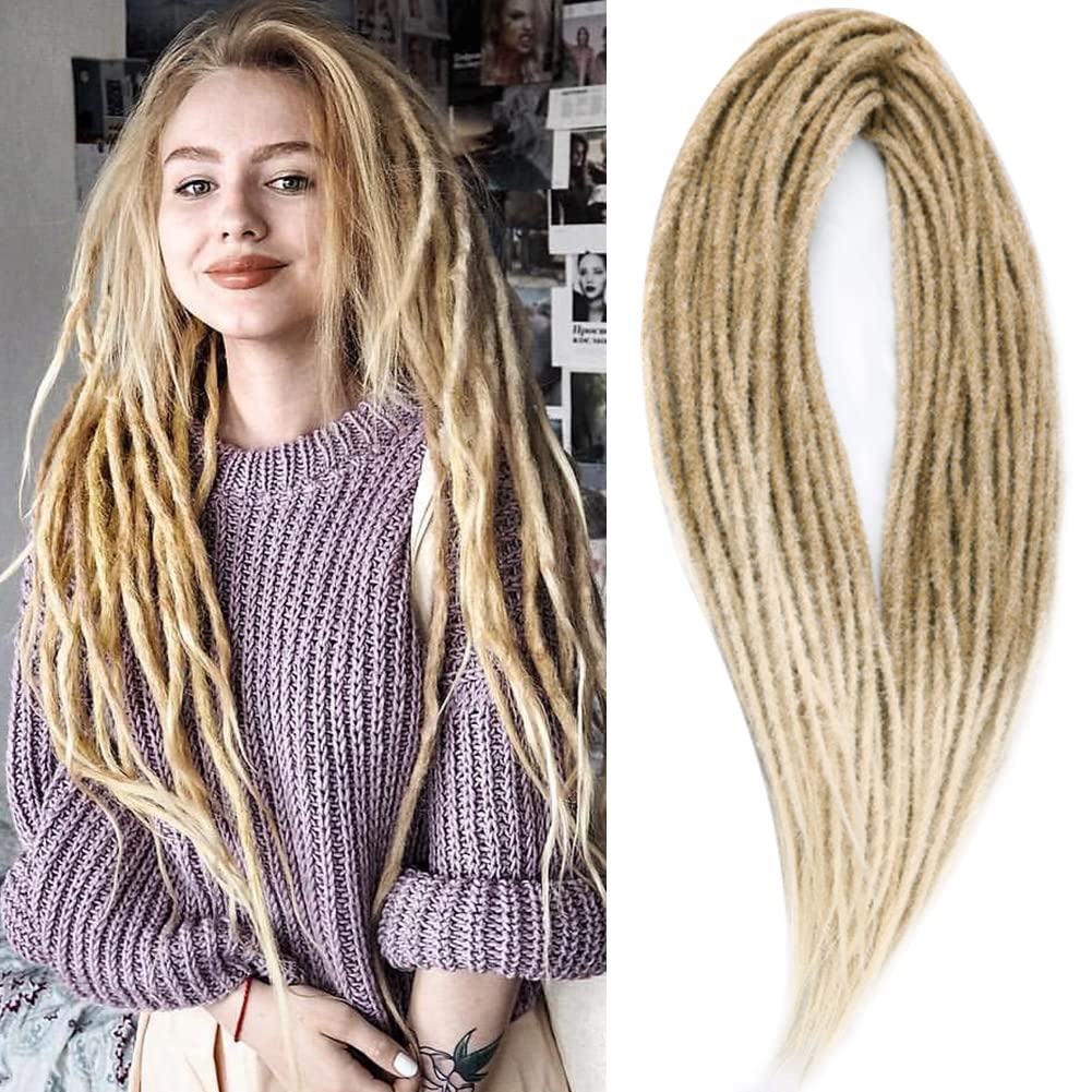 Amazon.com : DAIRESS 24 Inch Straight Double Ended Dreadlock Extensions ...