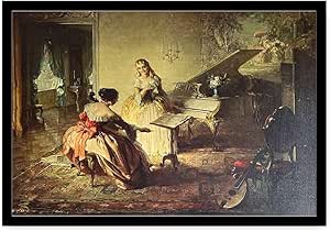 Amazon.com: Printed Canvas Poster Wall Art Louis Jambor Music Interlude ...