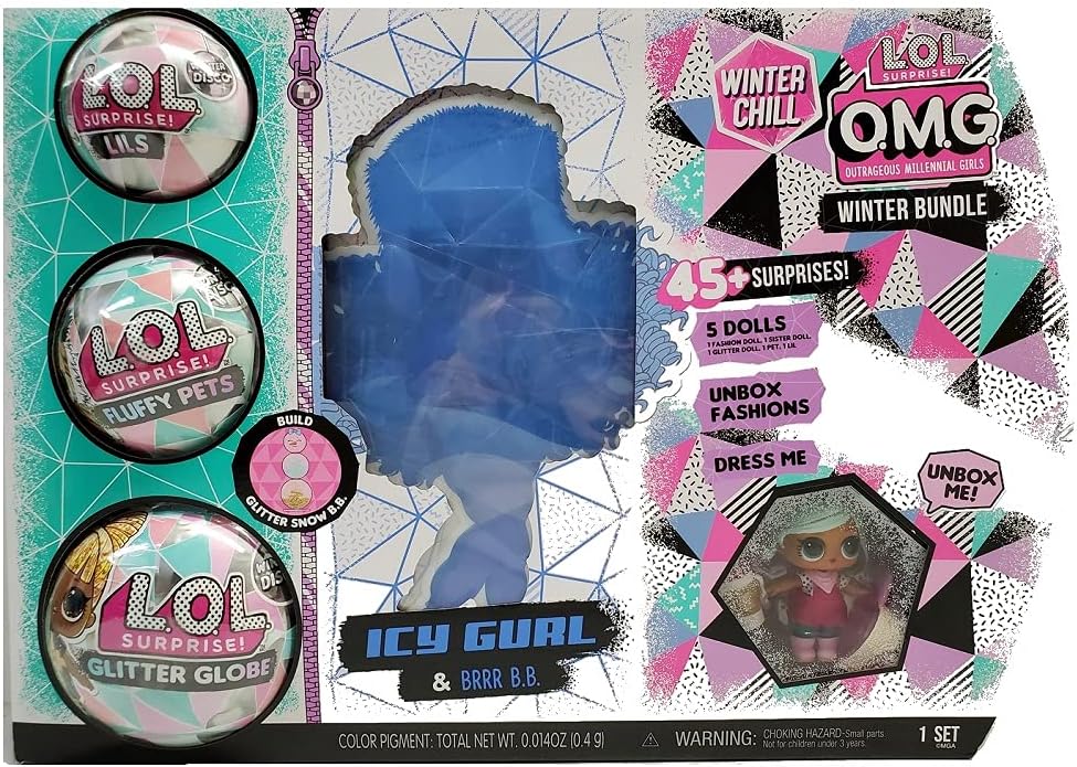 Amazon.com: MGA Entertainment Winter Chill L.O.L. O.M.G Surprise Winter ...