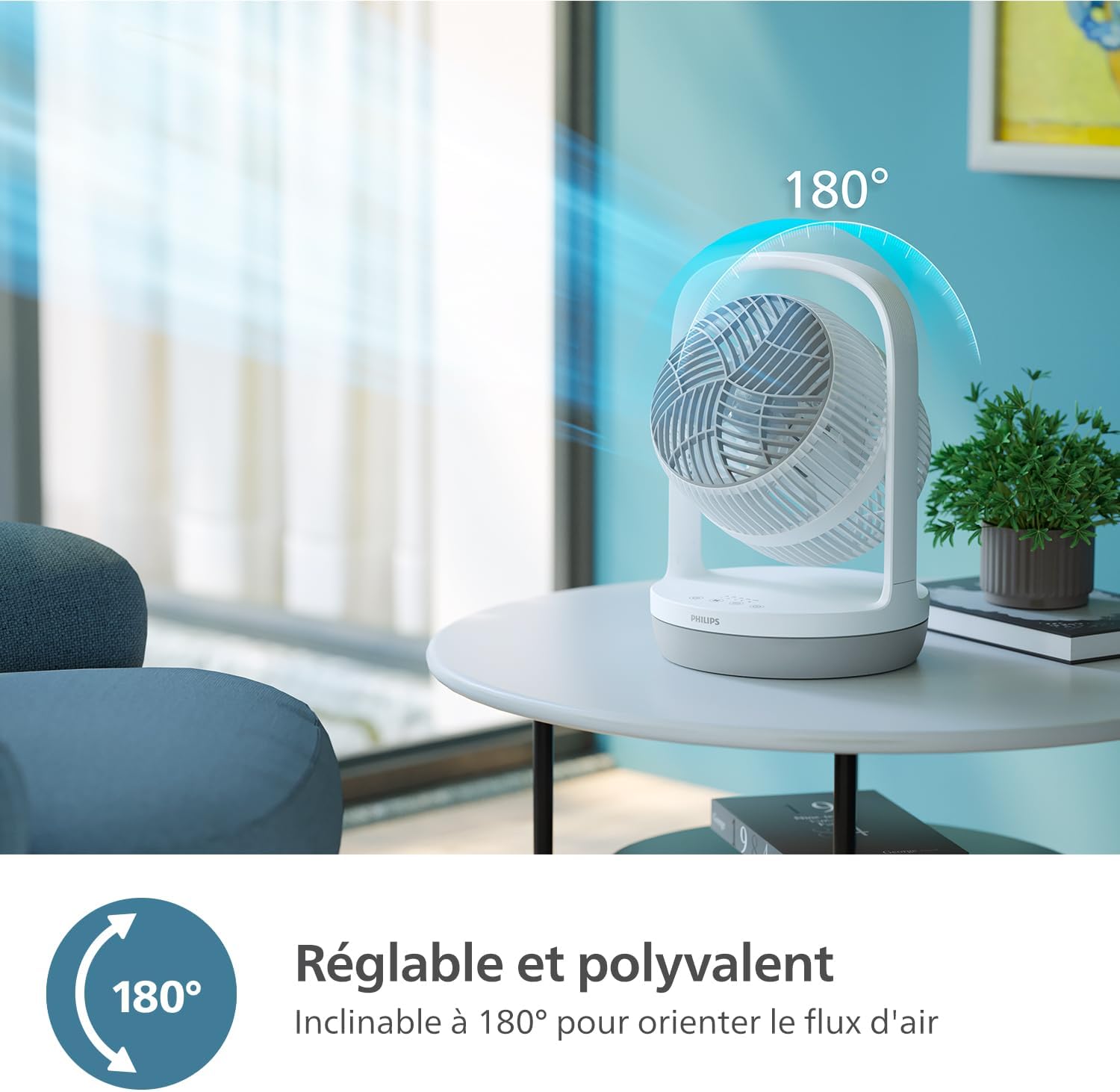 Philips Series 2000 Table Fan Instruction Manual (Model CX2050/00)
