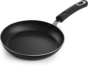 KICHLY 9.5 Inch Nonstick Frying Pan - Induction Bottom Chef's Pan ...