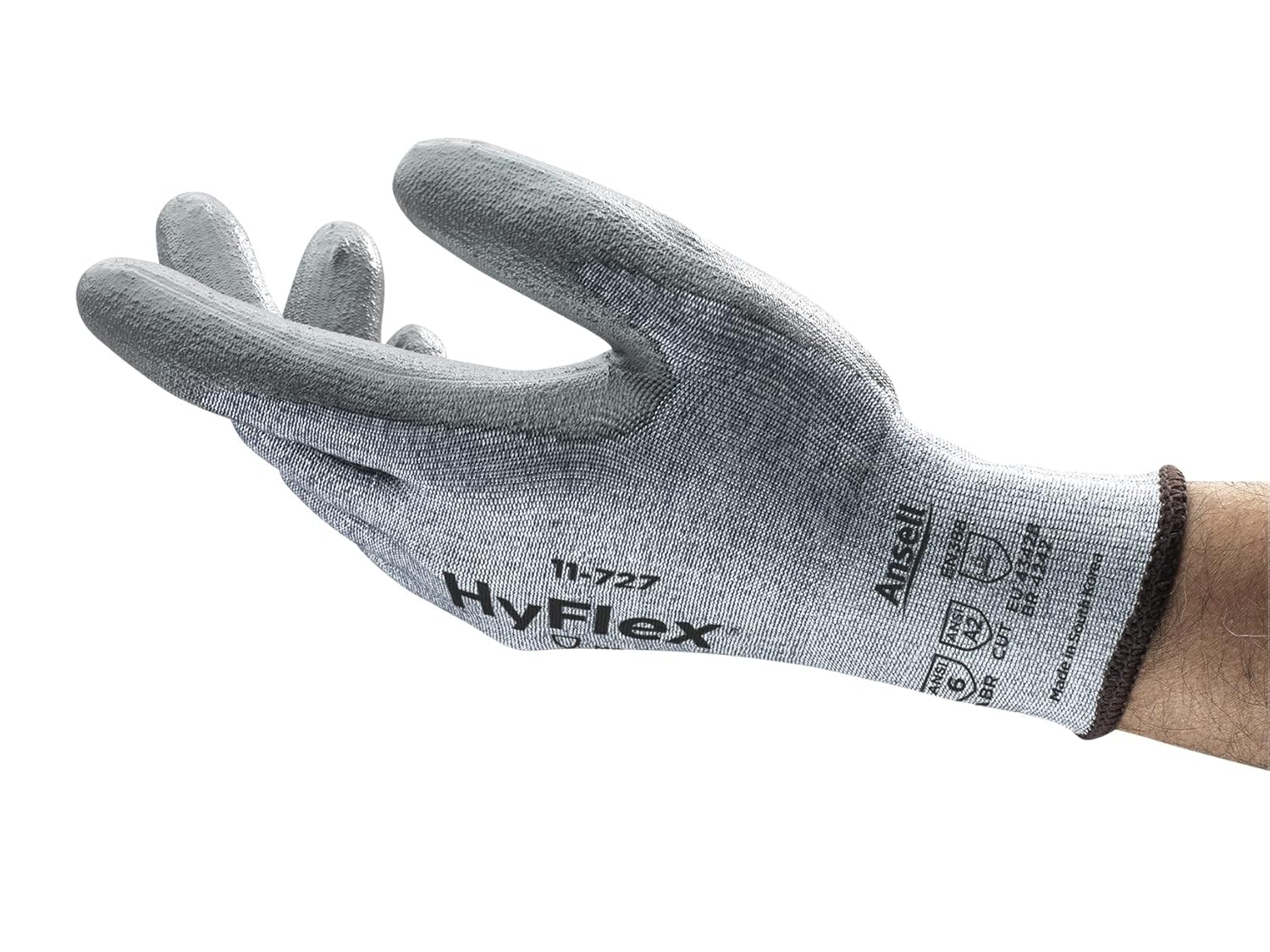 HyFlex 11-727 Cut Protection Gloves - Medium Duty, Abrasion resistance ...