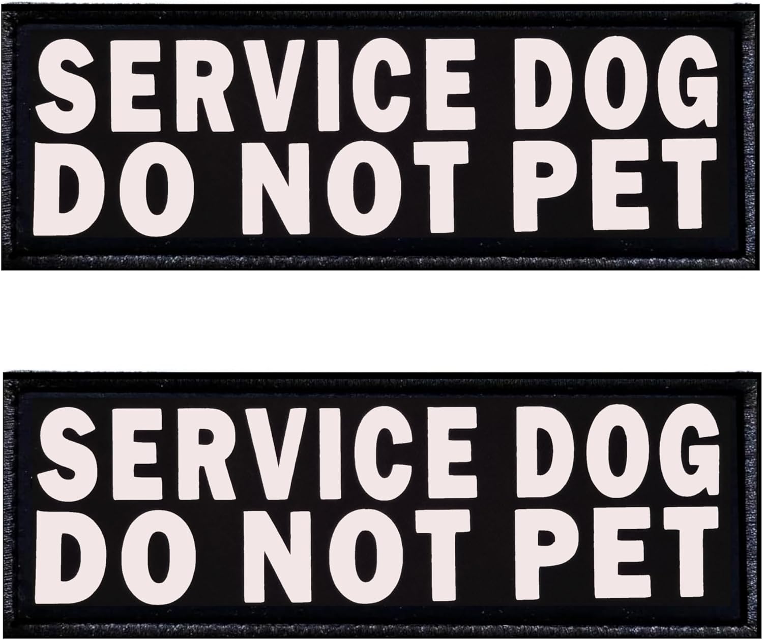 Amazon.com: 2 PCS Service Dog Patch for Service Dog Vest | Do Not Pet ...