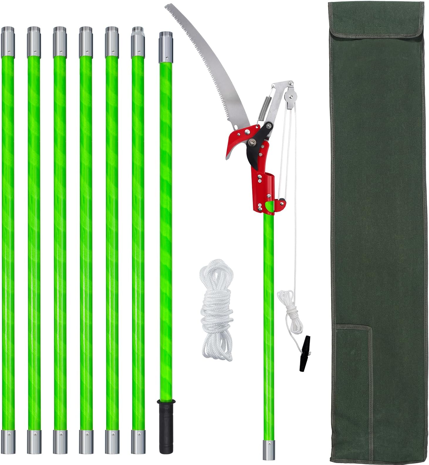 Amazon.com: Pole Saws for Tree Trimming, 10FT Pole Saw Lightweight ...