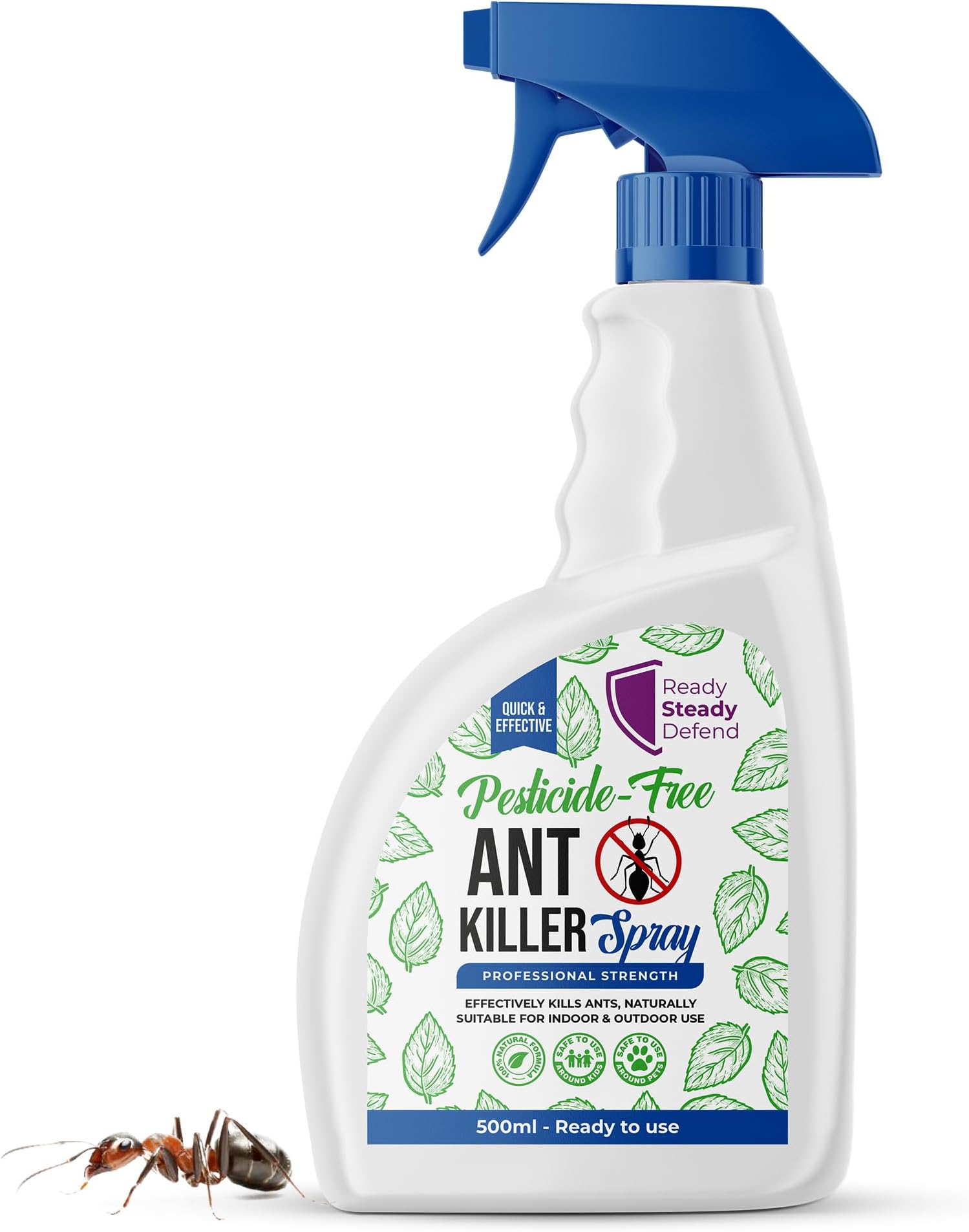 Defenders STV952 Ant Killer, 1.5 Litre Pump Action Pressure Sprayer ...