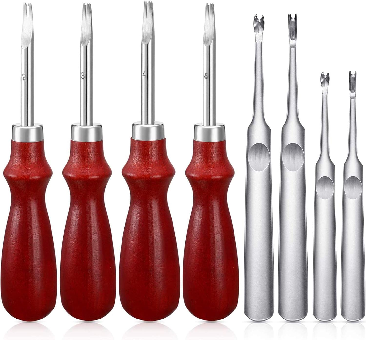 Amazon.com: Mudder 8 Pieces Edge Leather Beveler Cutting and Edge ...