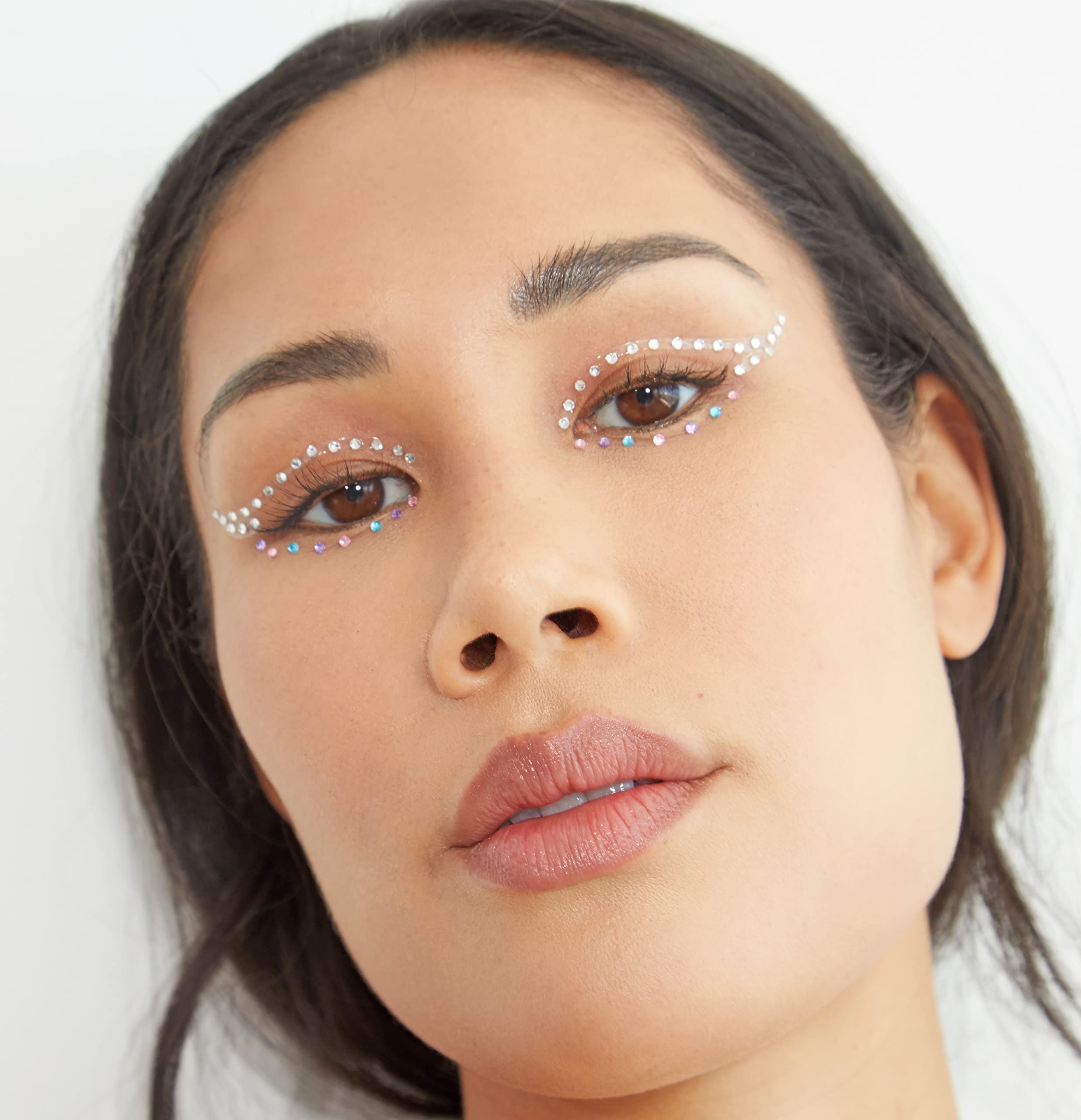 Rhinestone Eye Makeup