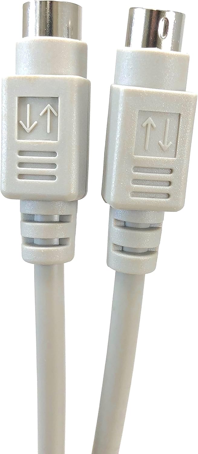 Amazon.com: Micro Connectors, Inc. 10 feet PS/2 Keyboard/Mouse ...