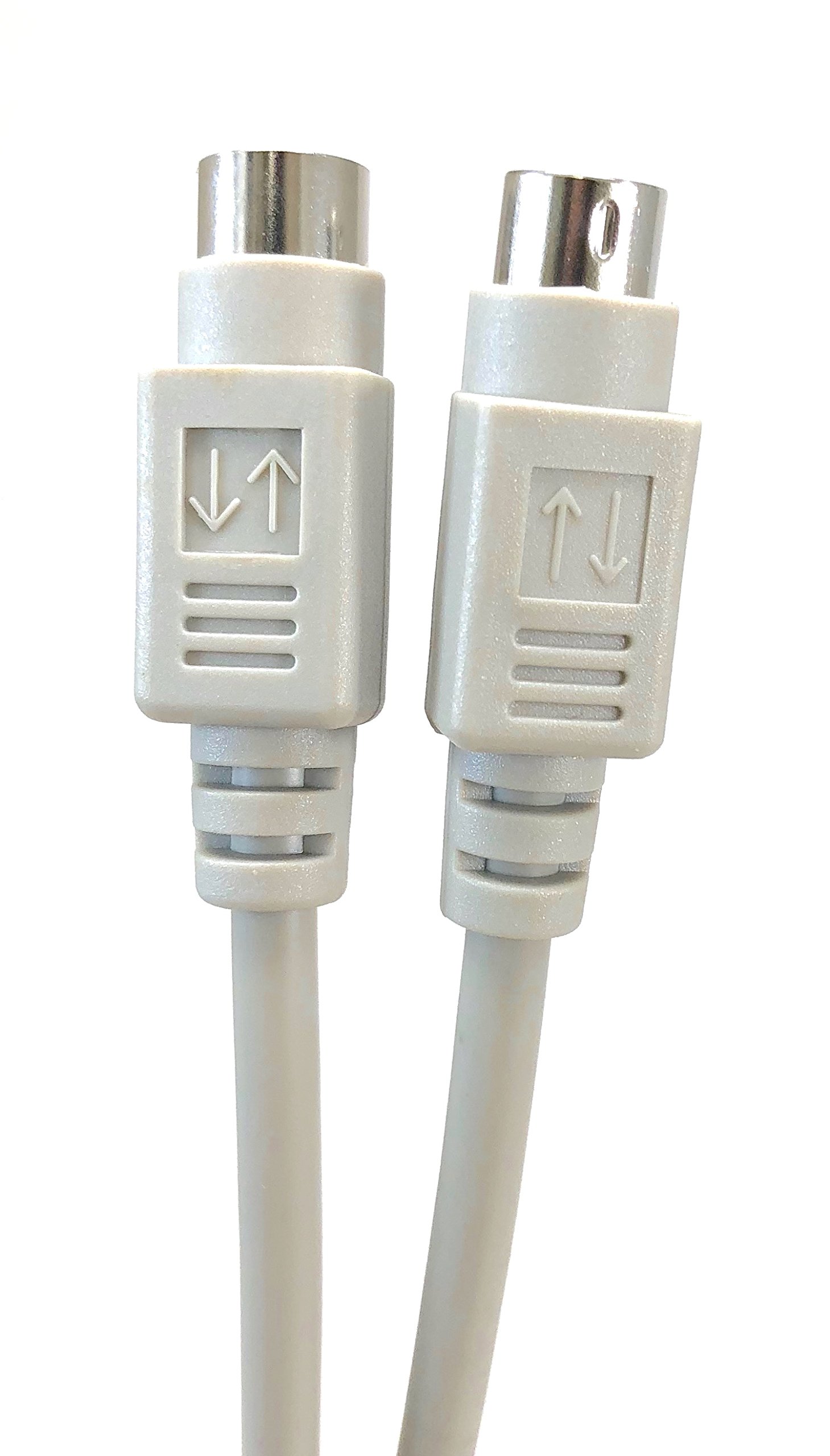 Amazon.com: Micro Connectors, Inc. 10 feet PS/2 Keyboard/Mouse ...