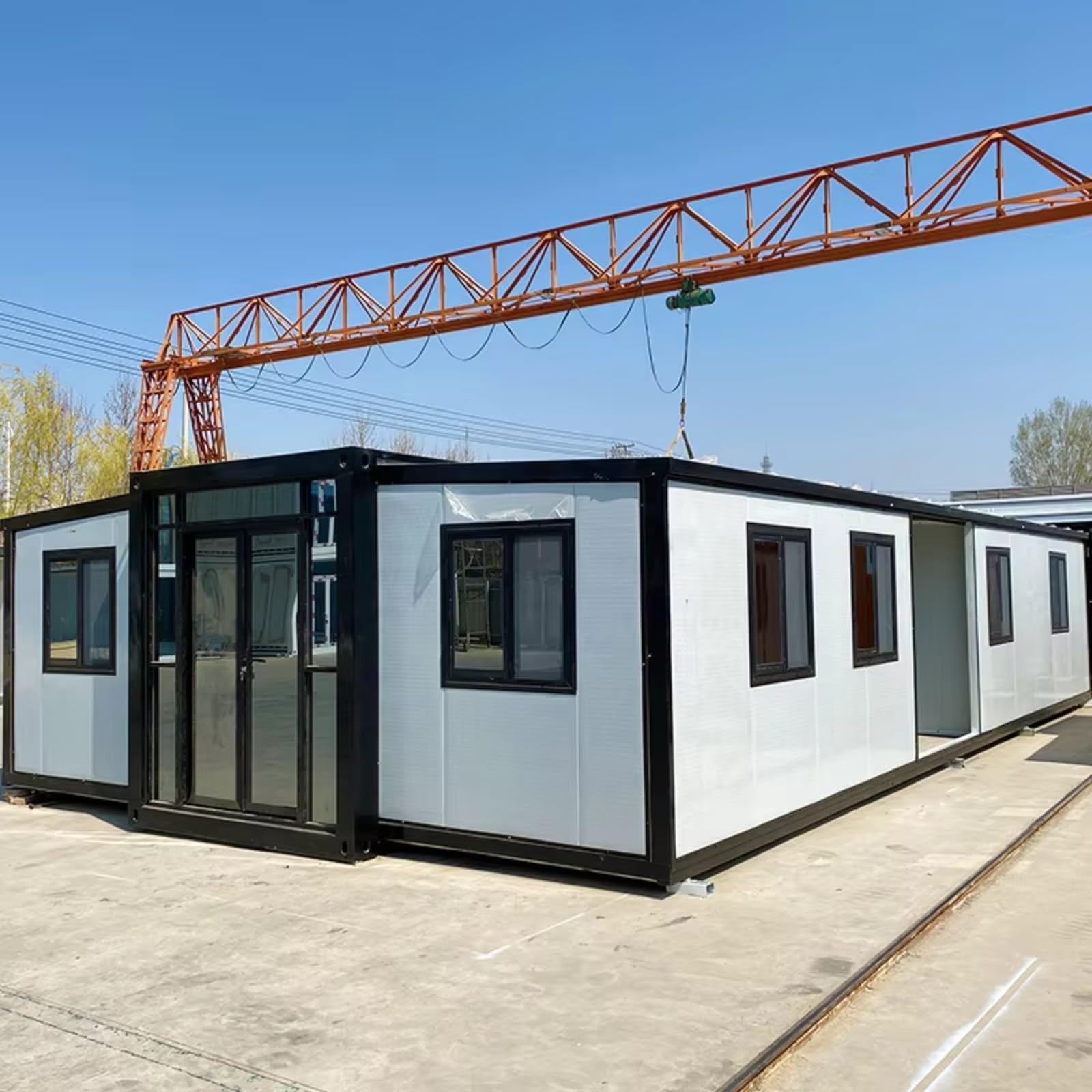 Portable House Foldable Container Home 19X20Ft Expandable Foldable ...