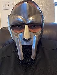 Amazon.com: LEATHERVINES MF DOom Guy Costume Halloween Mask Roman ...