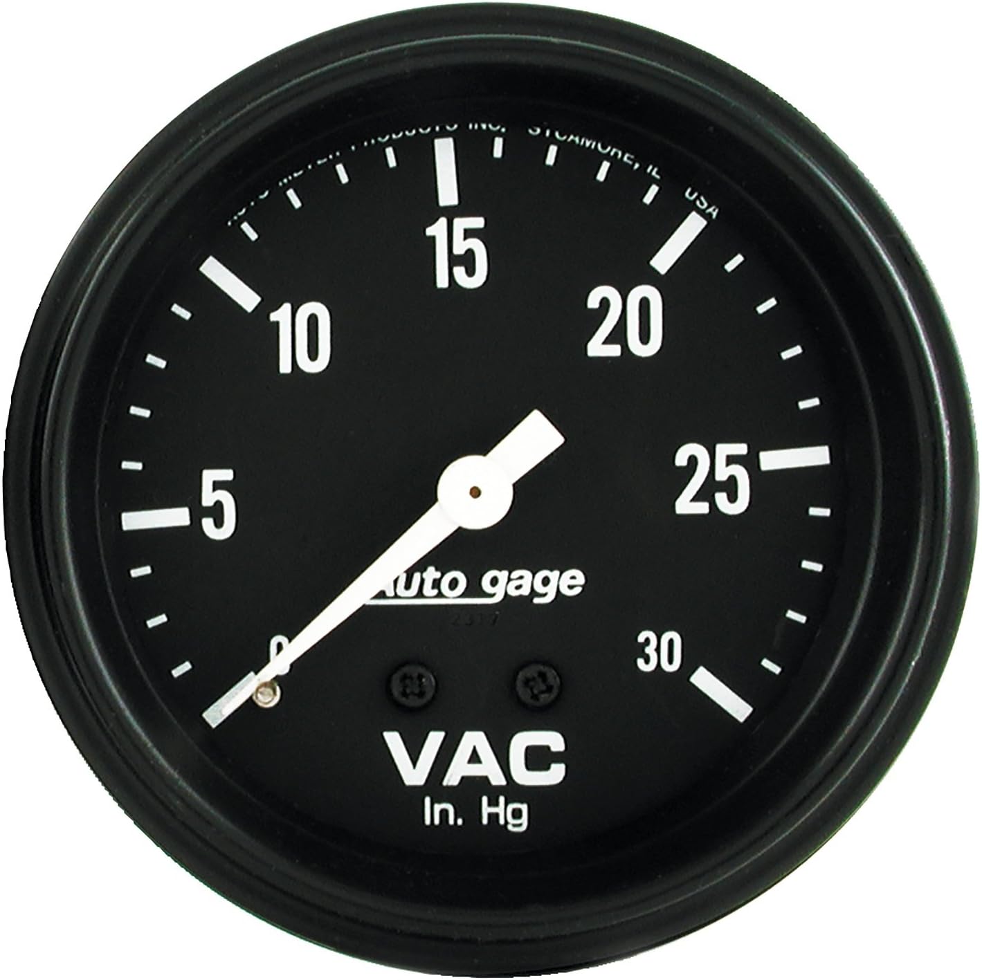 Amazon.com: Auto Meter 4384 Ultra-Lite Mechanical Vacuum Gauge Regular ...