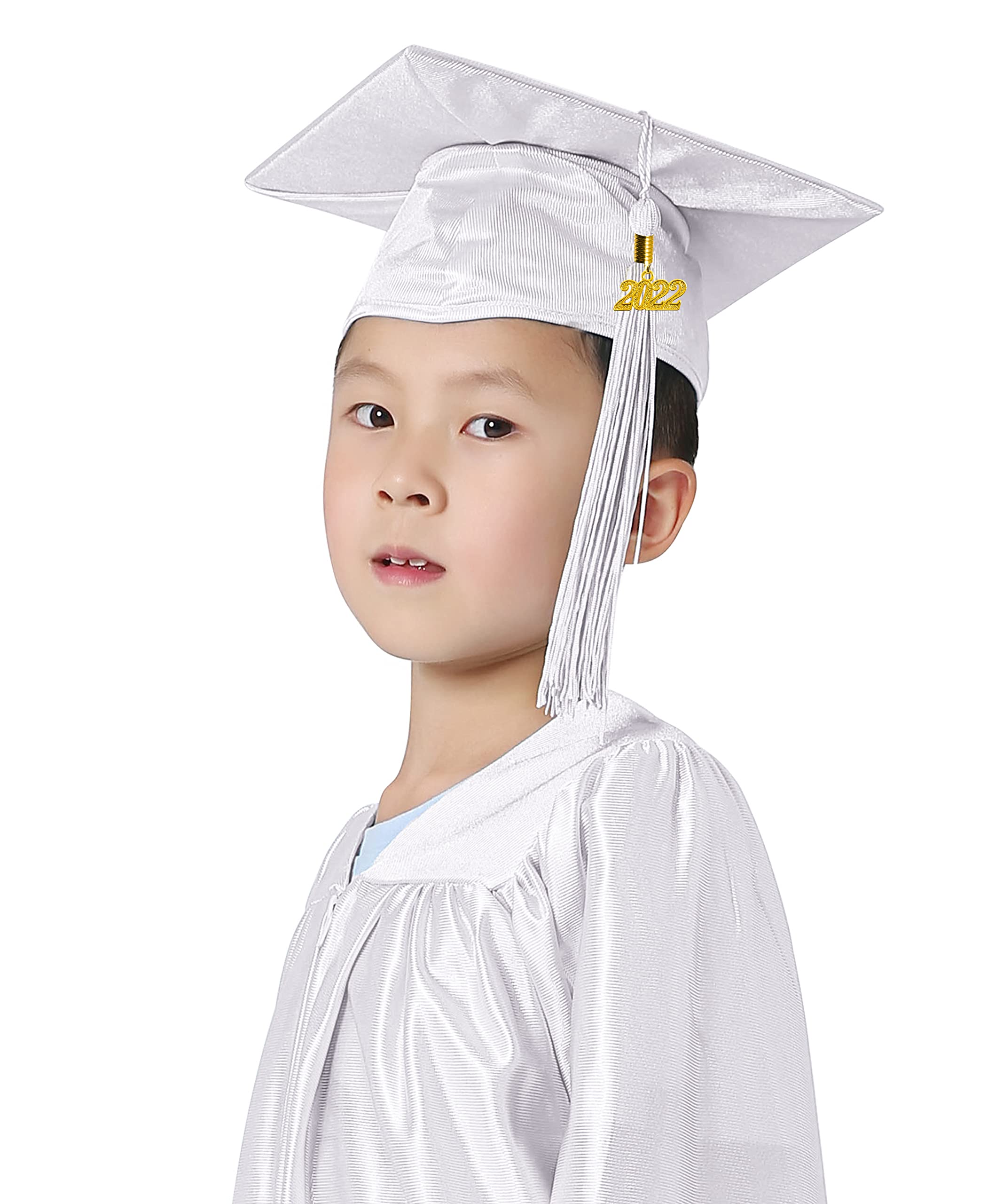 Buy Shiny Kids Graduation Cap Gown 2022 Set for Kindergarten Preschool ...
