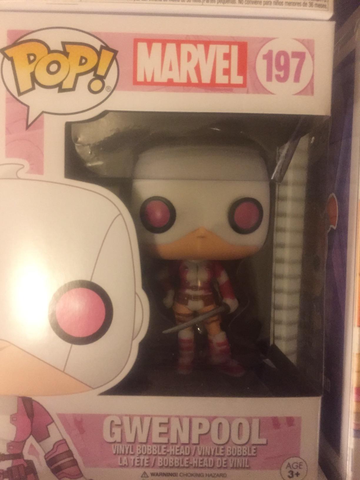 Amazon.com: Funko POP Marvel: GwenPool Masked Toy Figures : Toys & Games