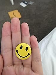 Amazon.com: Fun Express - Mini Metal Smile Face Button Pins (1-Pack of ...