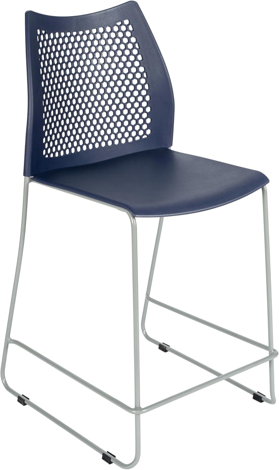 Amazon.com: Flash Furniture Hercules Stacking Counter Height Stool with ...