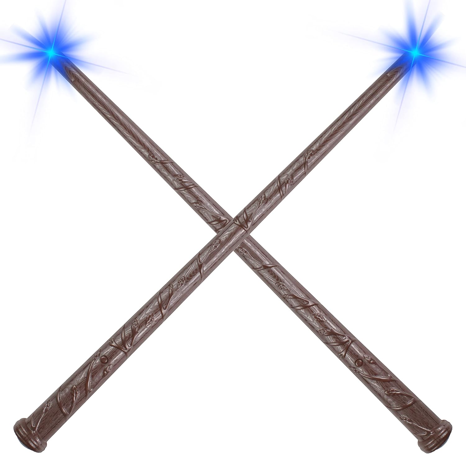 Amazon.com: KingVows Light Up Wizard Wand Magic Illuminating Toy with ...