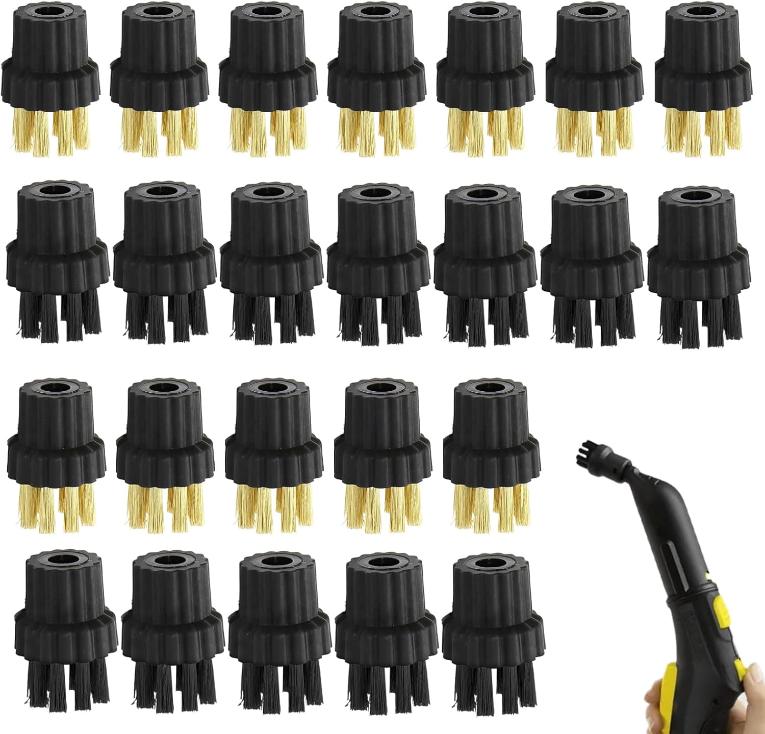Amazon.com - MOSIOBERDAVIAN 24Pcs Steam Cleaner Attachments M8 Steam ...